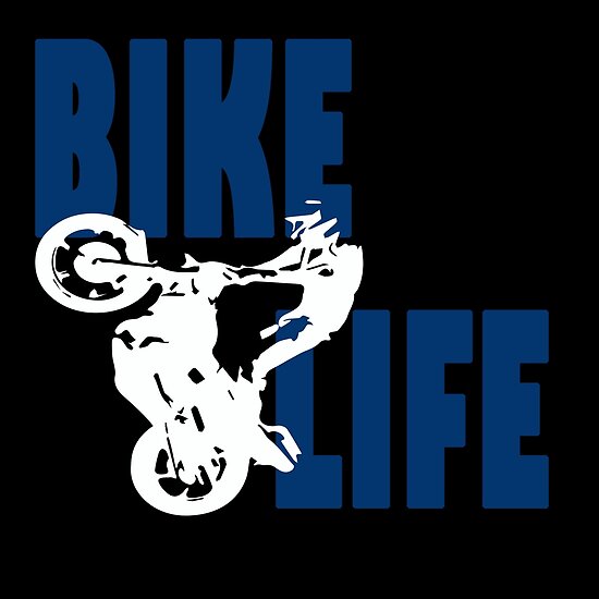 "Stunt Bike Life" Poster by fatbanana | Redbubble