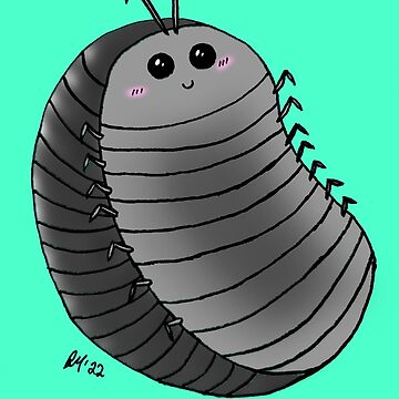 "Roly-Poly" Sticker for Sale by RayRayViolet | Redbubble