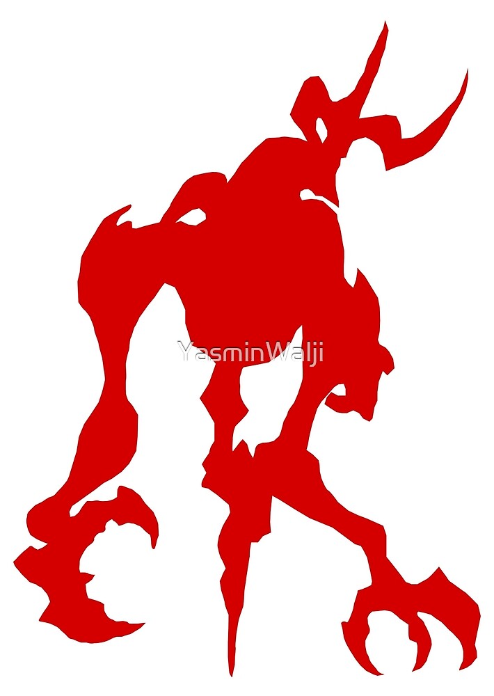 "Ifrit-egi Silhouette" by Yasmin Walji | Redbubble