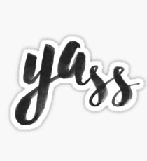 Yass Queen: Stickers | Redbubble