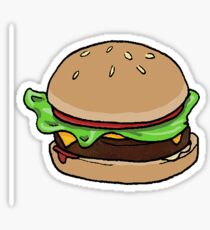 Cheeseburger: Stickers | Redbubble