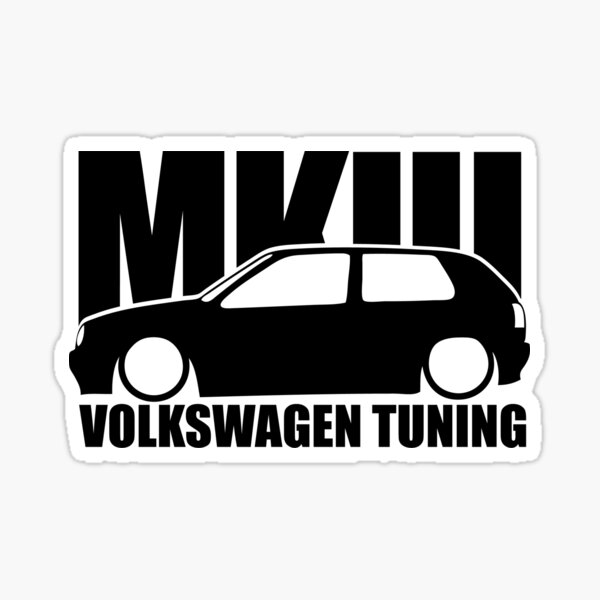 Golf Mk3 Stickers | Redbubble