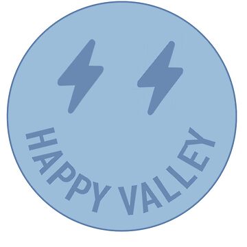 "penn state happy valley smiley face psu" Sticker for Sale by ...