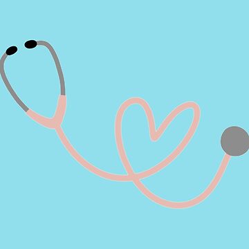 "Pink Heart Stethoscope " Photographic Print for Sale by BaffleGearUSA ...