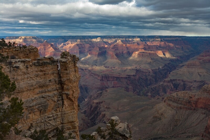 "Grand Canyon Overlook Split Rock" by photosbyflood | Redbubble