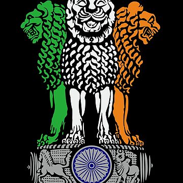 "India Insignia Lions Indian Patriot #1350" Pin for Sale by Rare ...