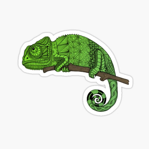 Chameleon Stickers | Redbubble