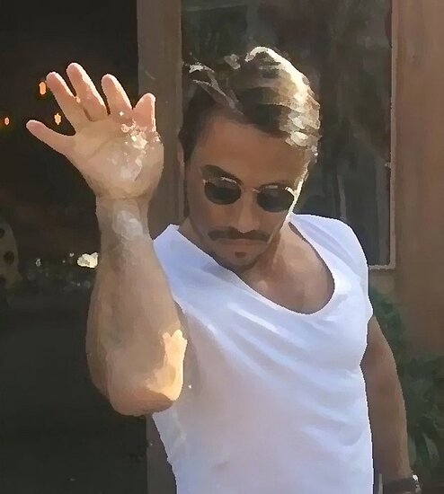 Láminas fotográficas «Salt Guy at it Again» de Kale-Bowl | Redbubble