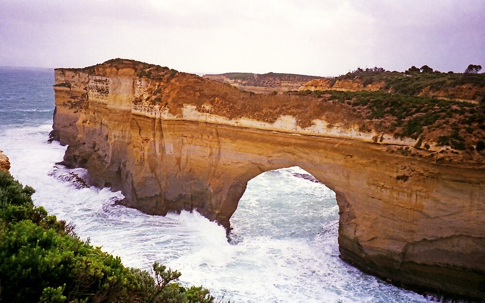 "Great Ocean Road, Victoria - Arch in Headland" by TonyCrehan | Redbubble