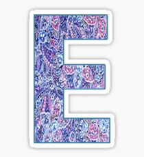 Letter E: Stickers | Redbubble
