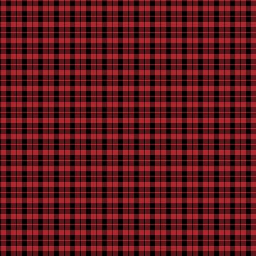 "Retro Red and Black Gingham pattern" Throw Blanket for Sale by ...