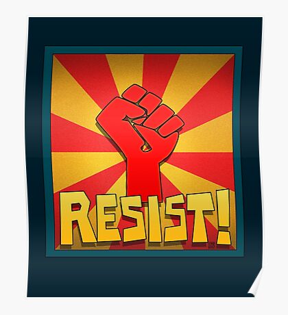 Resist Trump: Posters | Redbubble
