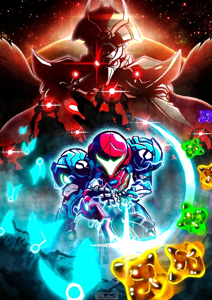 "Metroid Dread Illustration" by Naitor5 | Redbubble