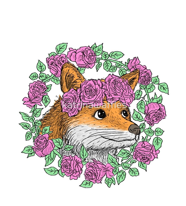 Fox Flower Crown: Gifts & Merchandise | Redbubble