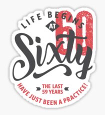 Age 60 Stickers | Redbubble