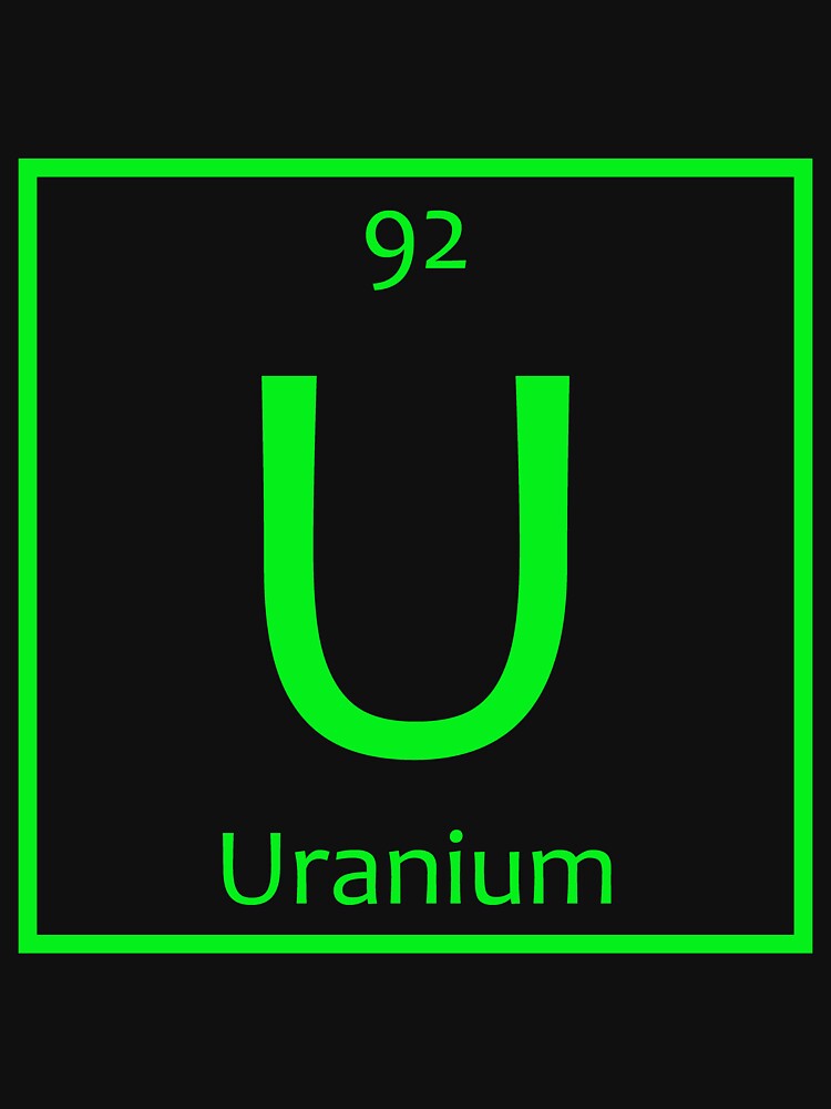 Uranium 238 Symbol