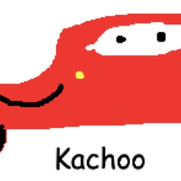 "kachoo" Sticker for Sale by joshsimone | Redbubble