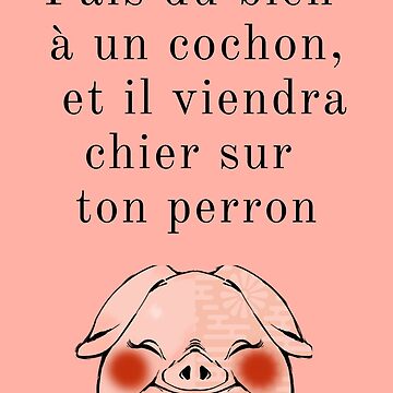 "Do good to a pig, and he'll come and shit on your porch. Graphic ...