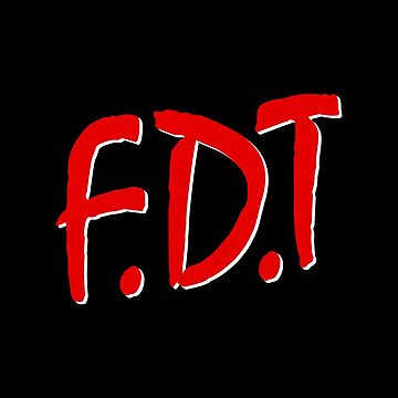 "FDT" Essential T-Shirt for Sale by boombapbeatnik | Redbubble
