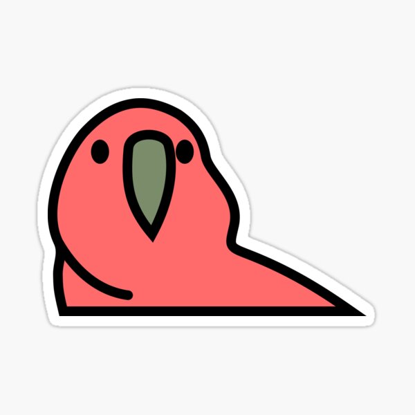 Party Parrot Stickers | Redbubble