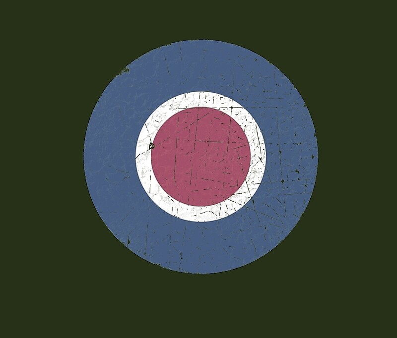 "Vintage Look WW2 British Royal Air Force Roundel" Travel Mugs by ...