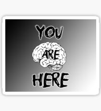 You Are Here: Stickers | Redbubble