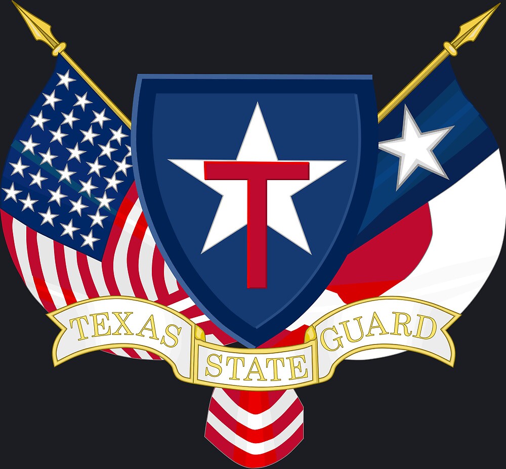 "Texas State Guard" by wordwidesymbols | Redbubble