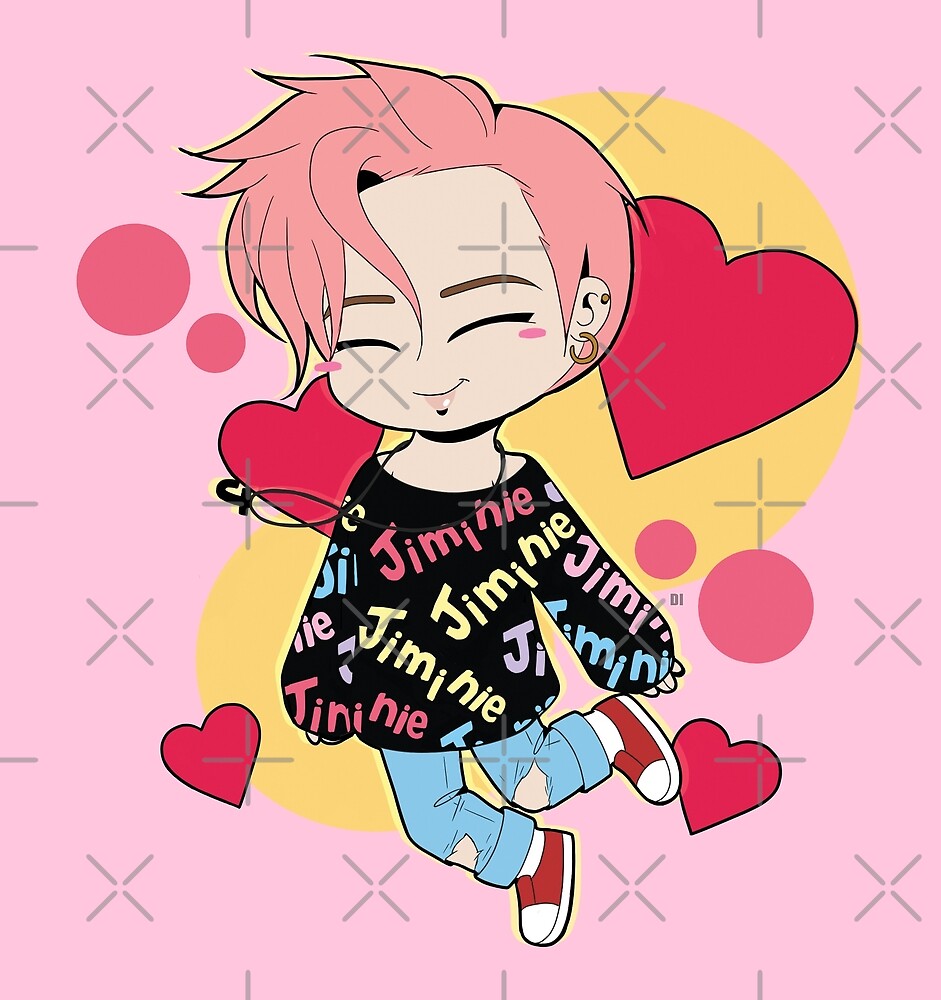 "You Never Walk Alone Chibi Jimin" by daphinteresting | Redbubble