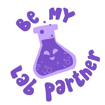 "Be my lab partner - valentine’s day" Greeting Card for Sale by ...