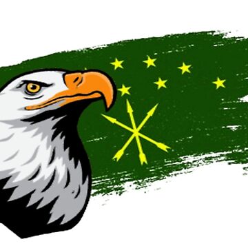 "eagle logo and circassian flag" Kids T-Shirt for Sale by Elbruz ...