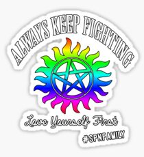 Always Keep Fighting: Stickers | Redbubble