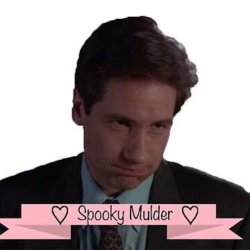 "Spooky Mulder" Throw Pillow for Sale by sarahntaylor | Redbubble