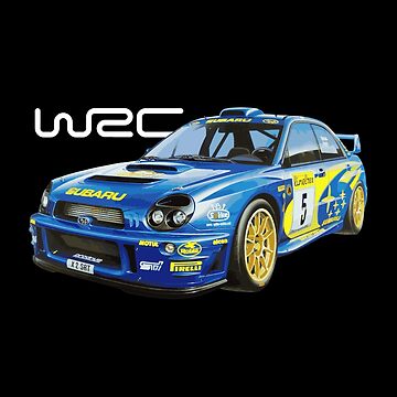 "Richard Burns Bugeye WRC GDB Rally Car" Poster for Sale by cowtownCOWBOY | Redbubble