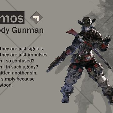 "Dimos - Bloody Gunman (Nier Reincarnation)" iPhone Case by VelvetZone ...