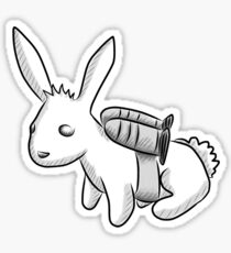Rocket Bunny: Stickers | Redbubble