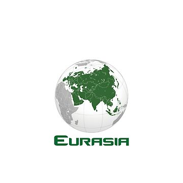 "Eurasia" Sticker for Sale by NiceShirtY | Redbubble