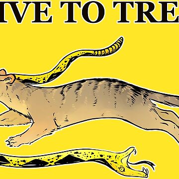 "I LIVE TO TREAD- MONGOOSE" Lightweight Sweatshirt for Sale by ...