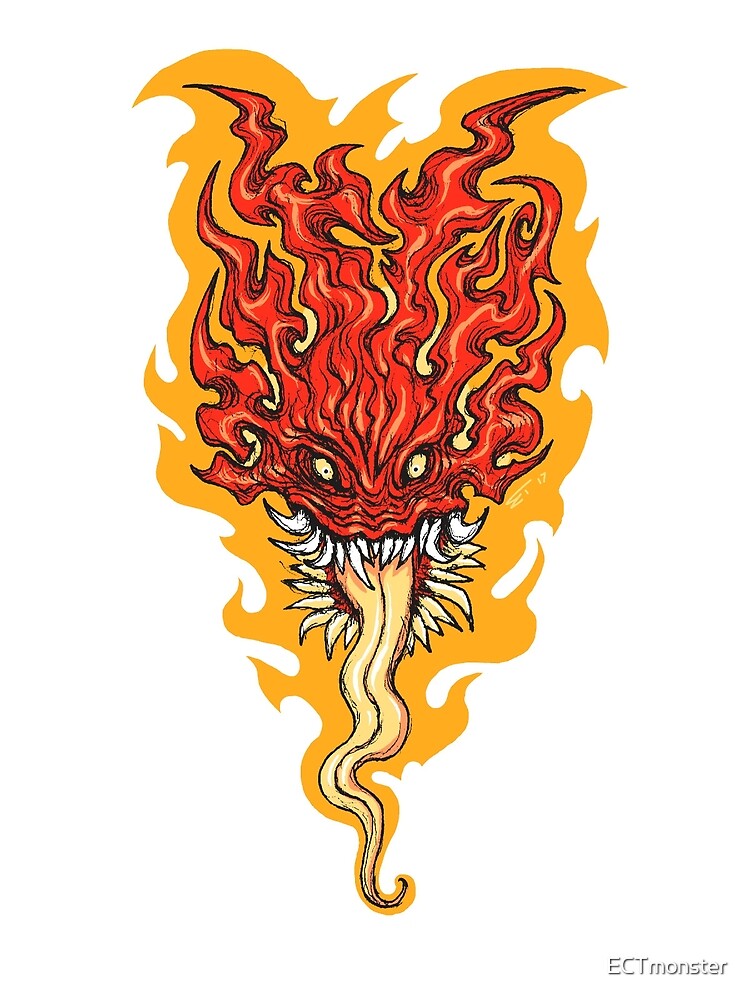 "Djinn series: Ifrit 1" by ECTmonster | Redbubble