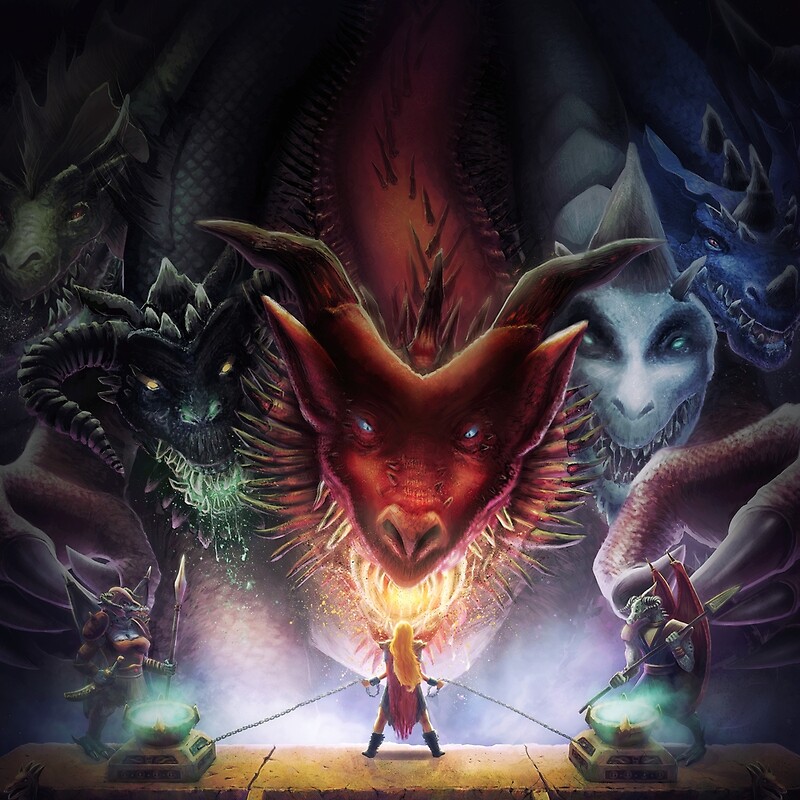 "Tiamat" by tfernandesart | Redbubble