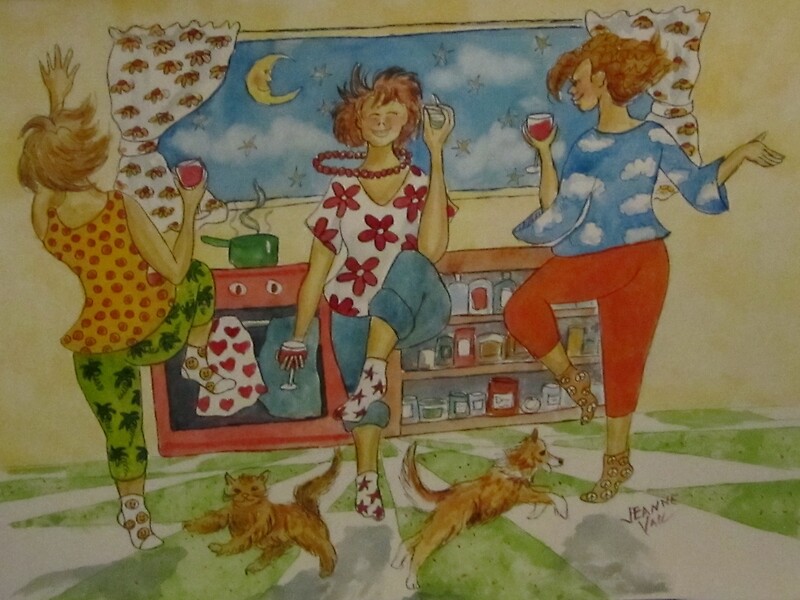 "Skip The Dishes!" by Jeanne Vail | Redbubble