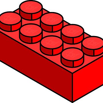 "Red Brick" Sticker for Sale by Meadowhead | Redbubble