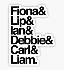 Shameless: Stickers | Redbubble