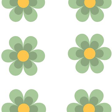 "green flower sticker pack" Sticker for Sale by ShopMaggieRose | Redbubble
