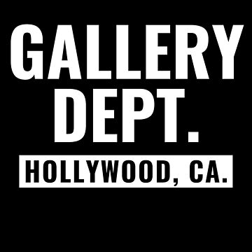 "Gallery dept" Poster for Sale by WALID65 | Redbubble