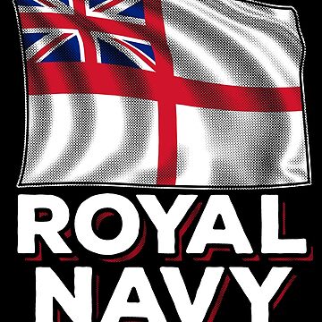 "Royal Navy Flag Royal Ensign Great Britain" Spiral Notebook for Sale ...