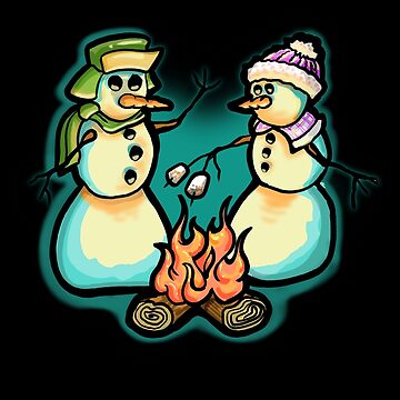 "SNOWFOLK Daily Drawing Prompt" Poster for Sale by R H Seeley ART ...