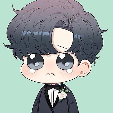 ""Cherry Blossoms After Winter" crying Haebom" Sticker for Sale by ...