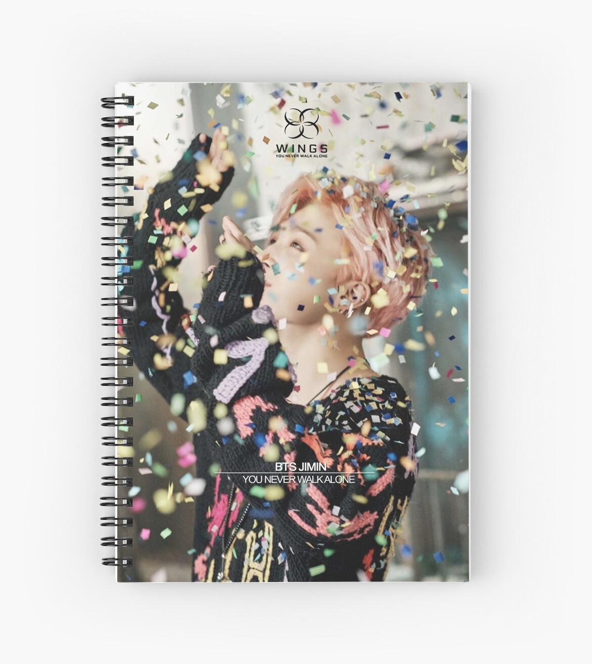 Bts Jimin Notebook Ynwa Spiral Notebooks By Mbtae Redbubble