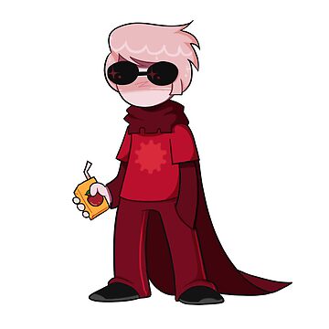 "Godtier Dave Strider Sticker" Sticker for Sale by j4ckweed | Redbubble