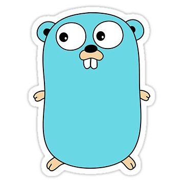 "Go - Golang" Sticker for Sale by Stick Erify | Redbubble